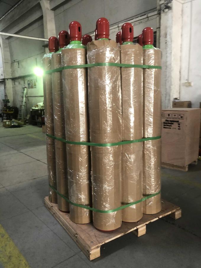 100% Pressurized Nitrogen Argonite Gas Cylinders Fire Extinguishing System