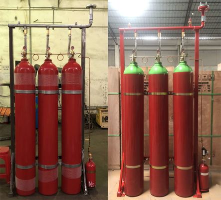 Enclosed Flooding Argonite IG55 Inert Gas For Fire Suppression