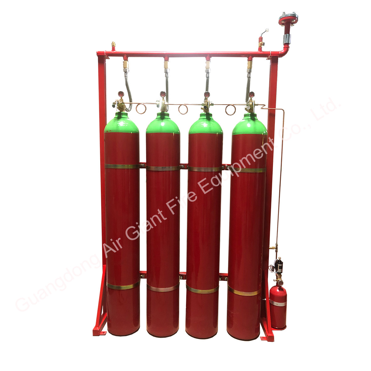 Argonite IG100 Inert Gas Fire Suppression System With Flame Detection 200-300 Bar 10-50°C