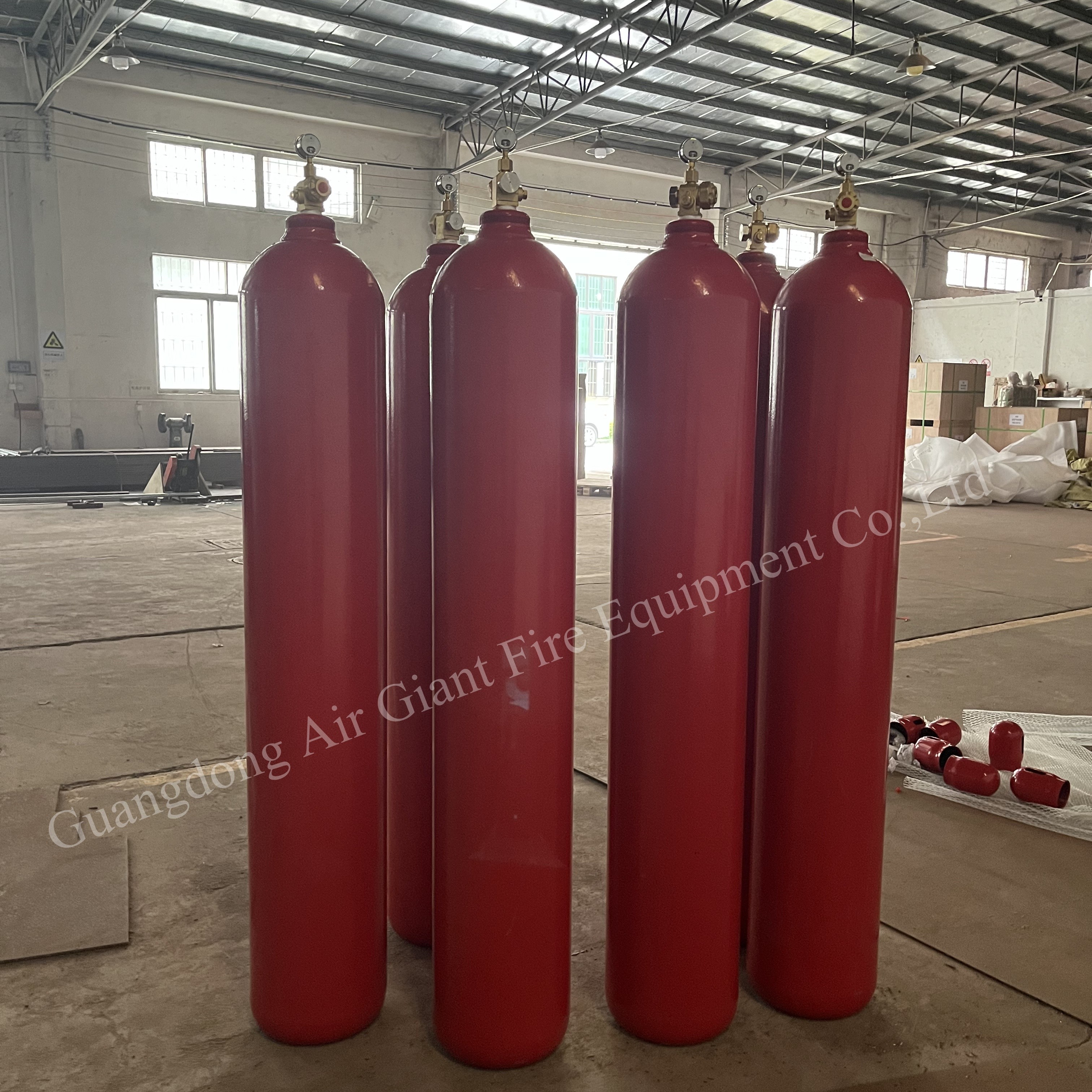 Argon IG541 Inert Gas Fire Suppression System Electrical Automatic Start Mode -10°C To 50°C