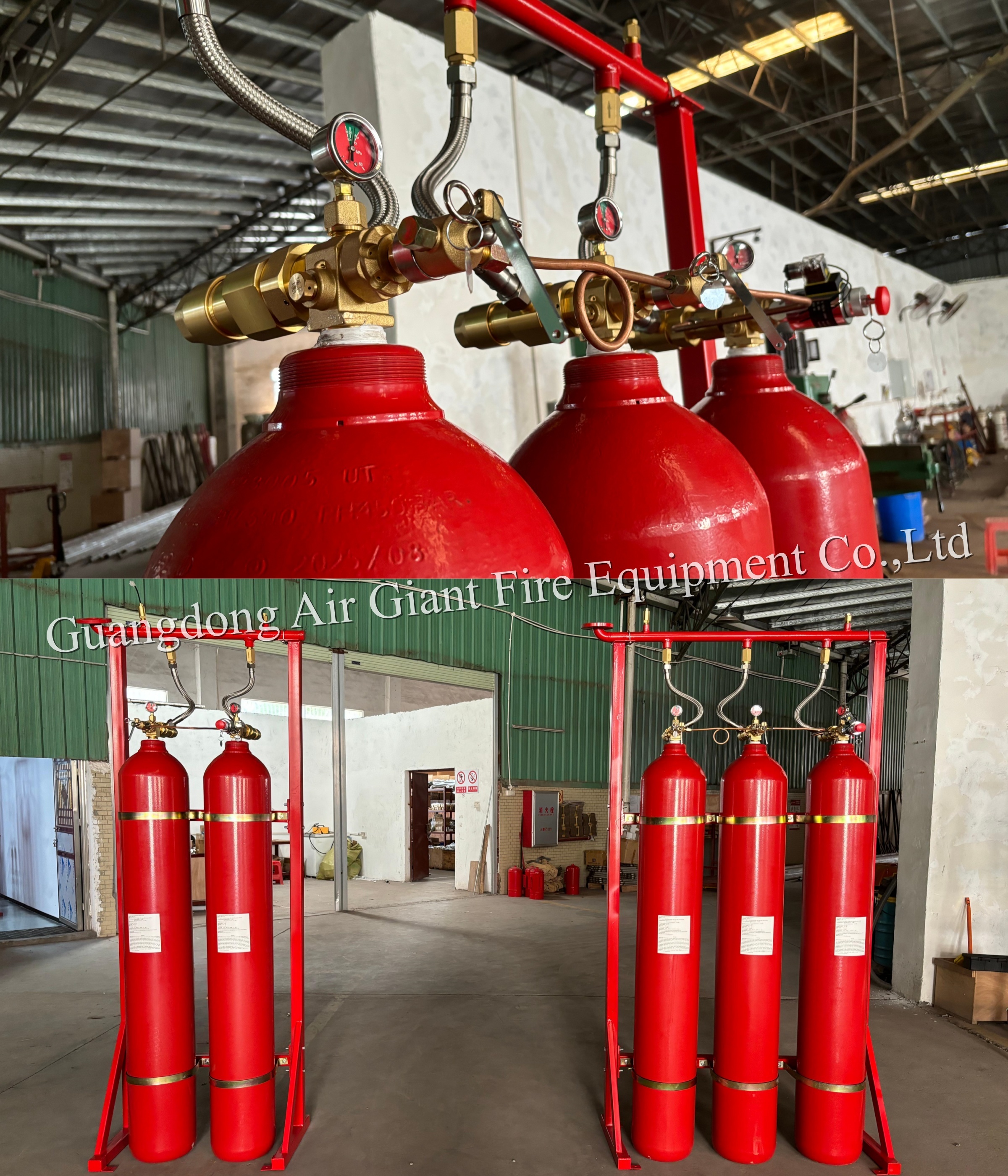 Argonite IG55 Inert Gas Fire Suppression System with 150-300 Bar ...