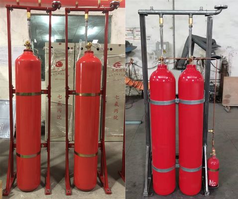 70 Liter Automatic Fixed Co2 Fire Extinguisher System 1448mm